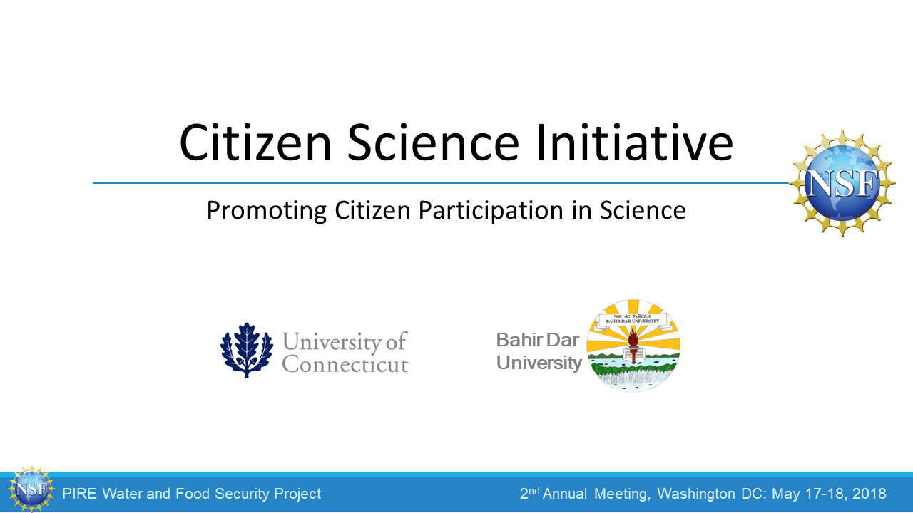 Citizen Science | Water and Food Security PIRE